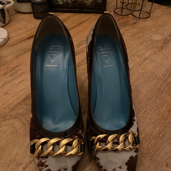 Rangoni | Shoes | Valentina Rangoni Firenze Maia Banana Heel 75 | Poshmark